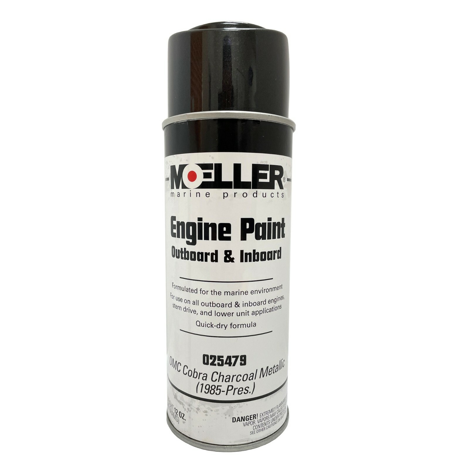 Moeller 025479 OMC Charcoal Metallic Spray Paint 395127 771228 777173 ...
