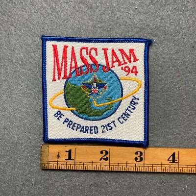 1994 Mass Jam Be Prepared 21st Century Boy Scout BSA Patch G6 | eBay