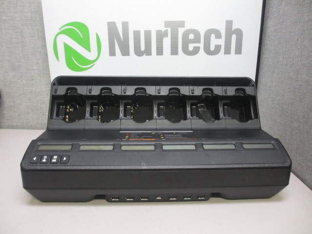 Genuine Motorola AS000012A02 IMPRES 2 Comm Module Multi-Unit Charger ...