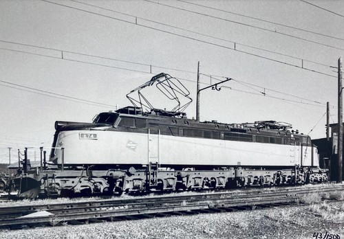 Milwaukee Road Little Joe @ Alberton, MT-8 x 10 Philip C. Johnson Hi ...