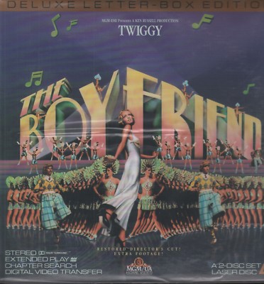 The Boyfriend Deluxe Letterbox MGM/UA Extended 1990 Laserdisc ...