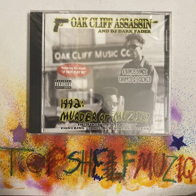 Oak Cliff Assassin - New CD - 1992: Murder Or Muzik? - Dallas TX Rap ...