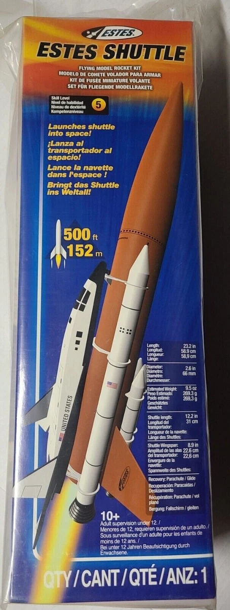 Space Shuttle Flying Model Rocket Kit
