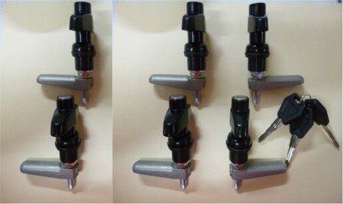 6 x Canopy Side Lift Up Window Locks Keyed Alike for TJM Flexiglass ...