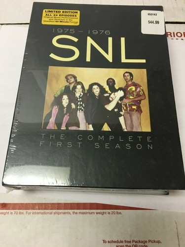 SNL: The Complete First Season, 1975-1976 (DVD,2006) Limited Edition ...