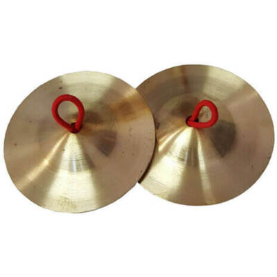 Fun Factory Pair Small Metal Hand Cymbals Instrument Educational Toy 6 ...