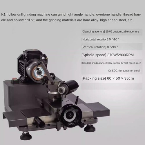 Steel Plate Magnetic Hollow Drill Grinding Machine Core Drill Grinder ...