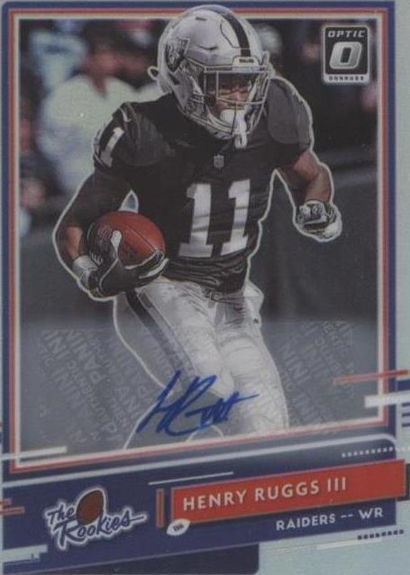 2020 Panini Donruss Optic - The Rookies Henry Ruggs III #TR-HR ...