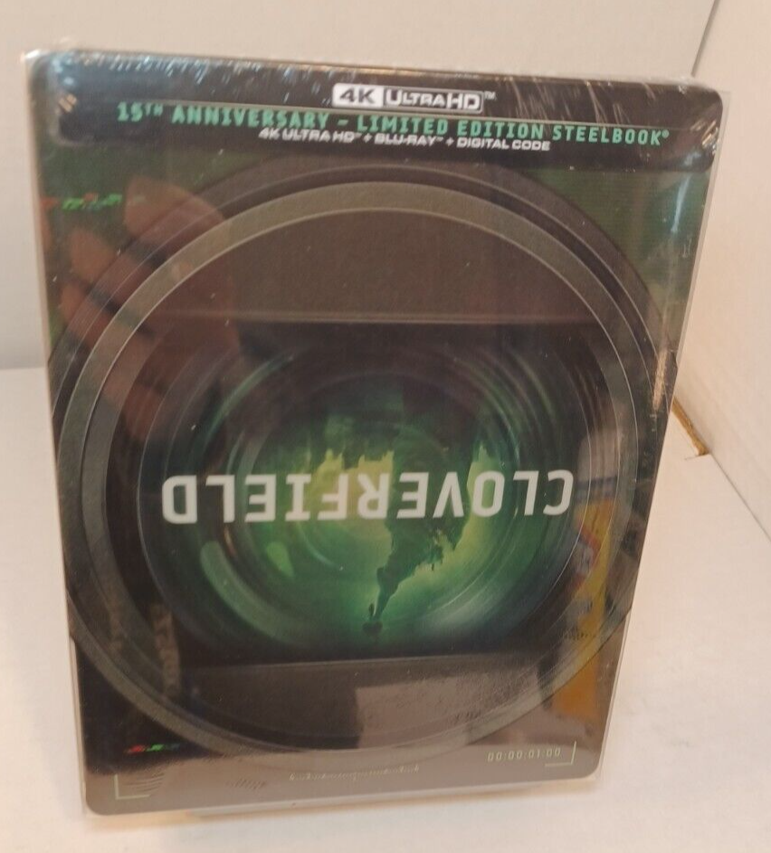 Cloverfield Steelbook (4K+Blu-ray) NEW (Sealed)-Box Shipping with ...