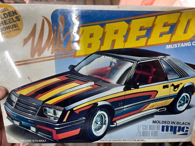 MPC 0816 #2 1982 Ford Mustang Wild Breed VINTAGE 1/25 McM KIT fs | eBay