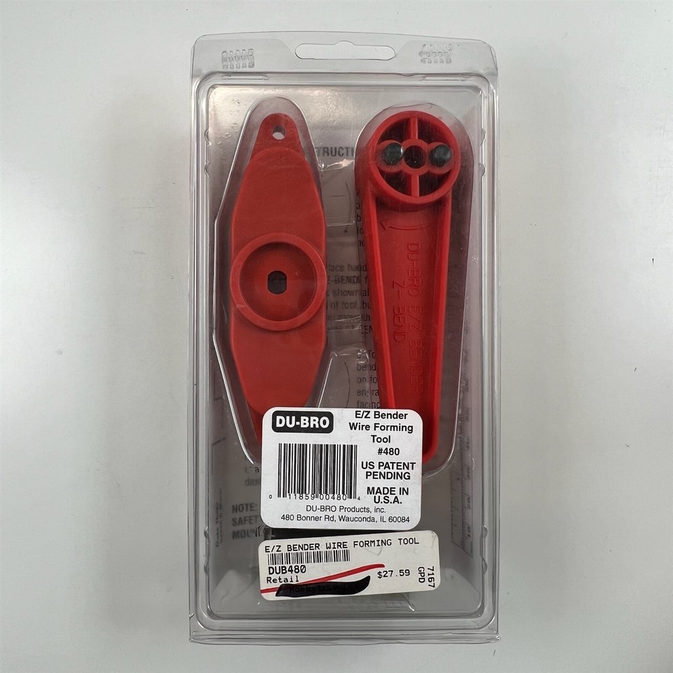 DuBro 480 E/Z Bender Wire Forming Tool (works on .015"-.047") NEW | eBay