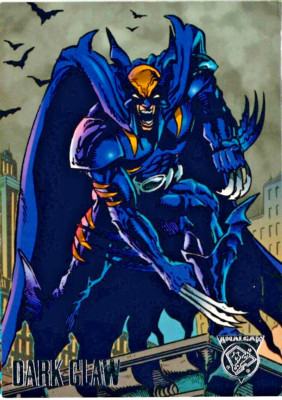 1996 Fleer Skybox DC/Marvel Amalgam Comics Dark Claw Promo Card | eBay