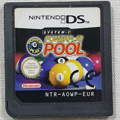 POWER PLAY POOL Game For Nintendo DS RARE Game-Game Cartridge Only-FREE ...