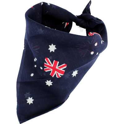 Australian Aussie Flag Bandanna Bandana Neck Head Scarf Australia Day ...