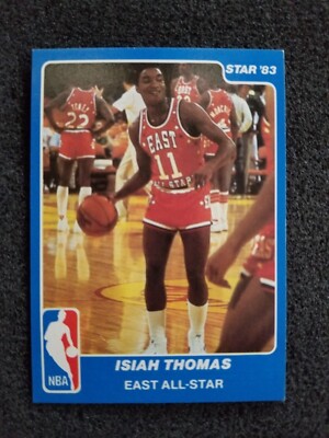 1983 Star All Star Game ISIAH THOMAS ROOKIE card # 11 (1st official ...