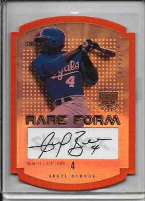 2004 SKYBOX LE RARE FORM ANGEL BERROA AUTOGRAPH BRONZE 03/99 | eBay
