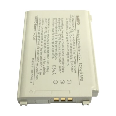 Sanyo SCP-22LBPS Standard Li-Ion 3.7V Cellphone Battery for SCP-7000 ...