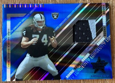2004 Leaf Rookies & Stars Robert Gallery Rookie Patch /75 Iowa Hawkeyes ...