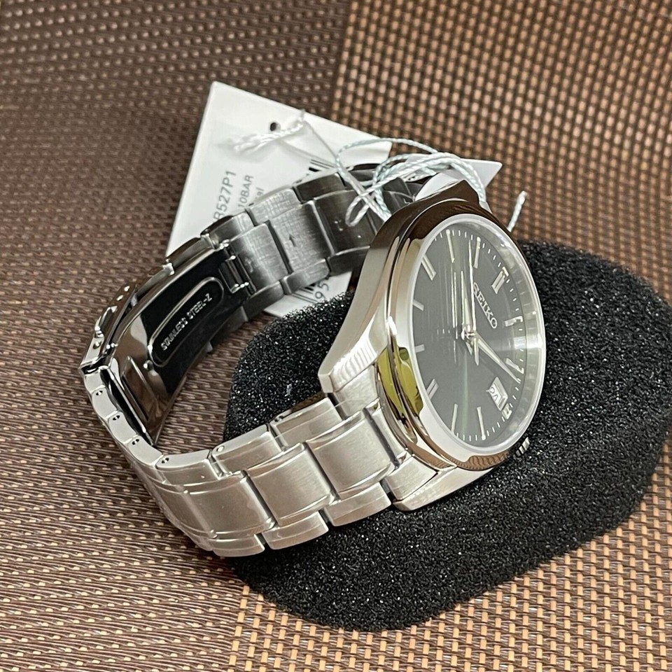 Seiko SUR527P1 Conceptual Quartz Elegant Green Analog Sapphire Men's ...