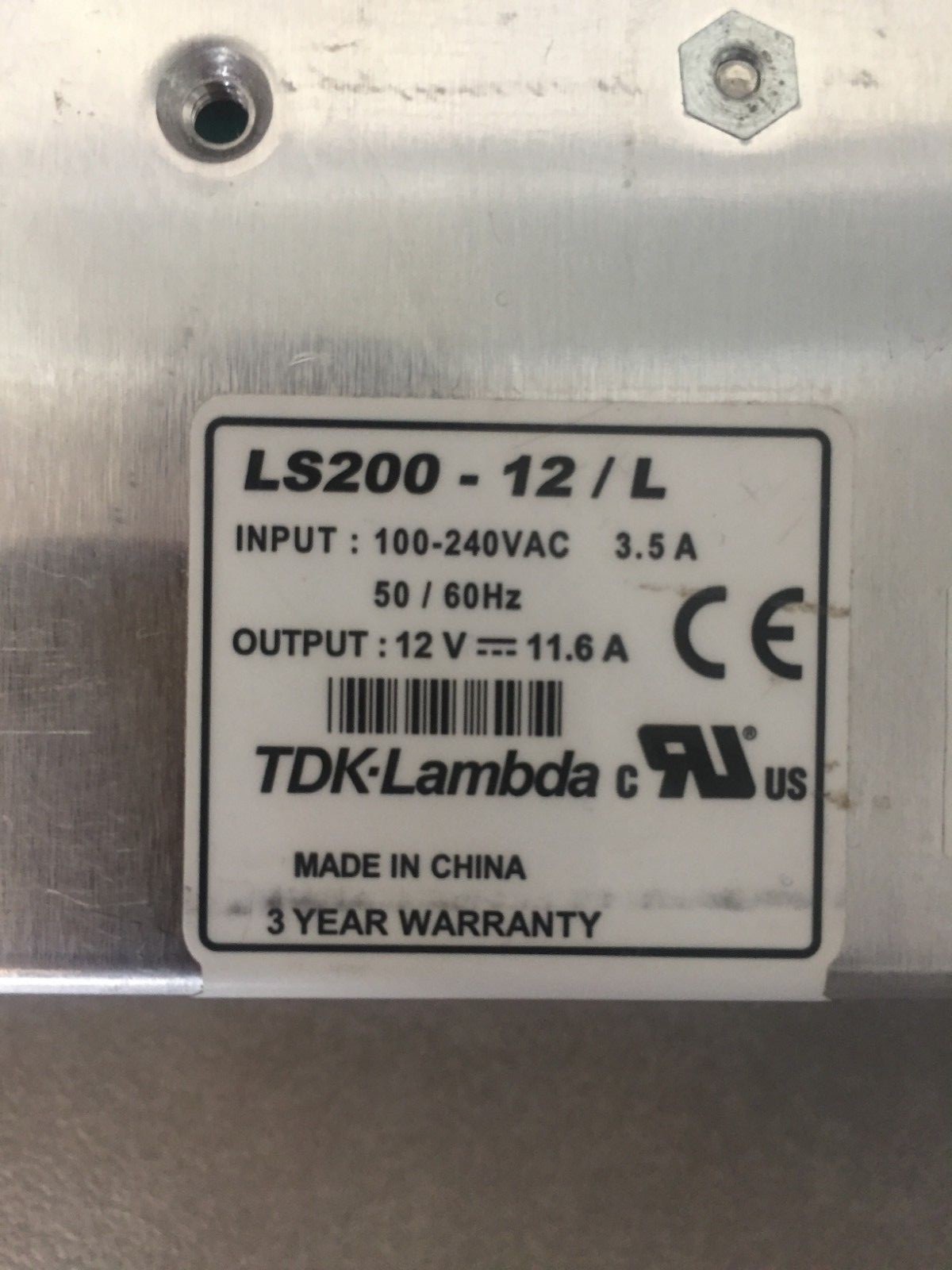 tdk lambda ls200-12/l power supply | eBay