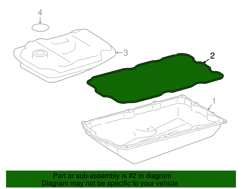 Genuine Toyota Gasket Automatic Transmission Oil Pan 35168-34020 | eBay