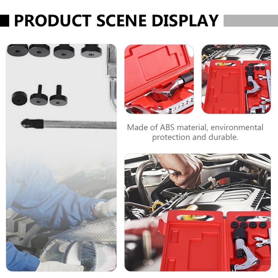 12 Pcs Air Conditioner Reamer Set Tubing Flaring Tool Kit Flare Tube | eBay