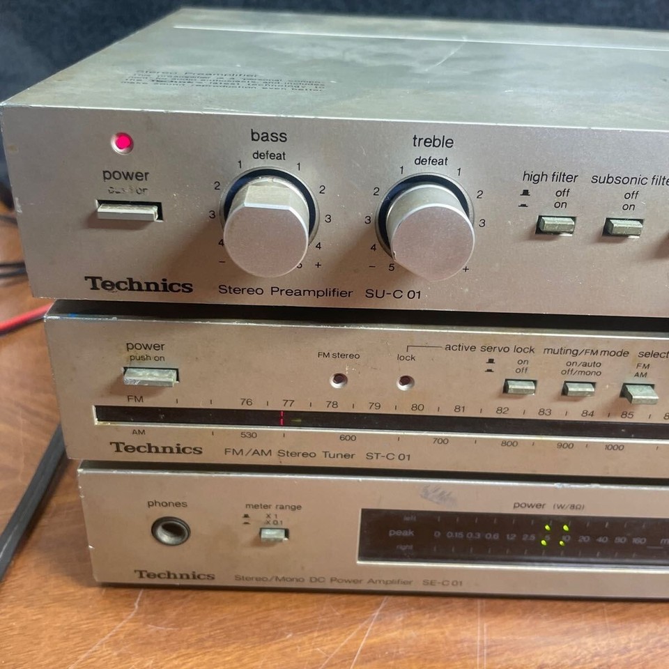 Technics SU-C01 Stereo Preamplifier | eBay