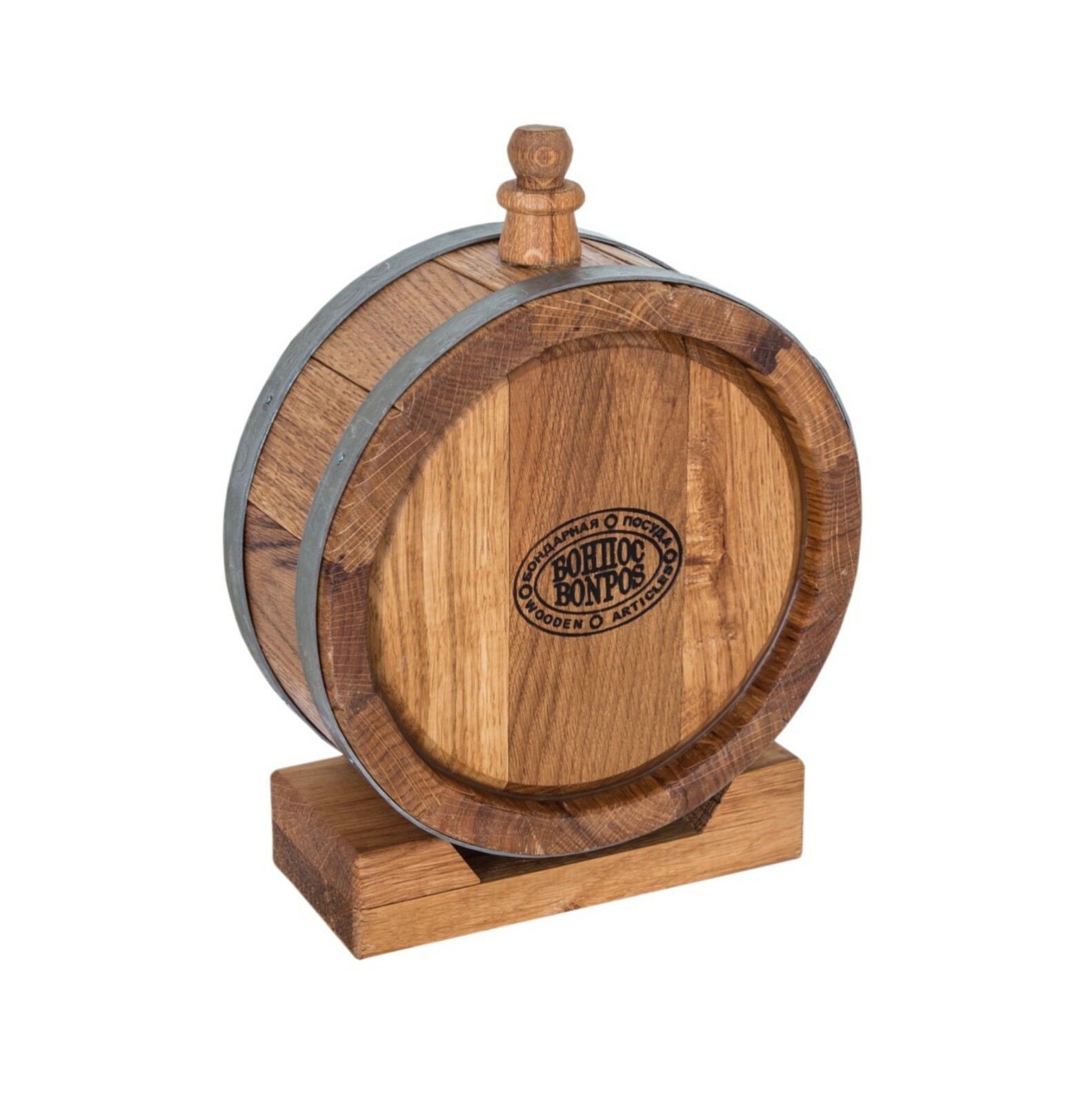 Oak Barrel 1L/0.26gal for Whiskey or Spirits Flask, Barril de roble ...