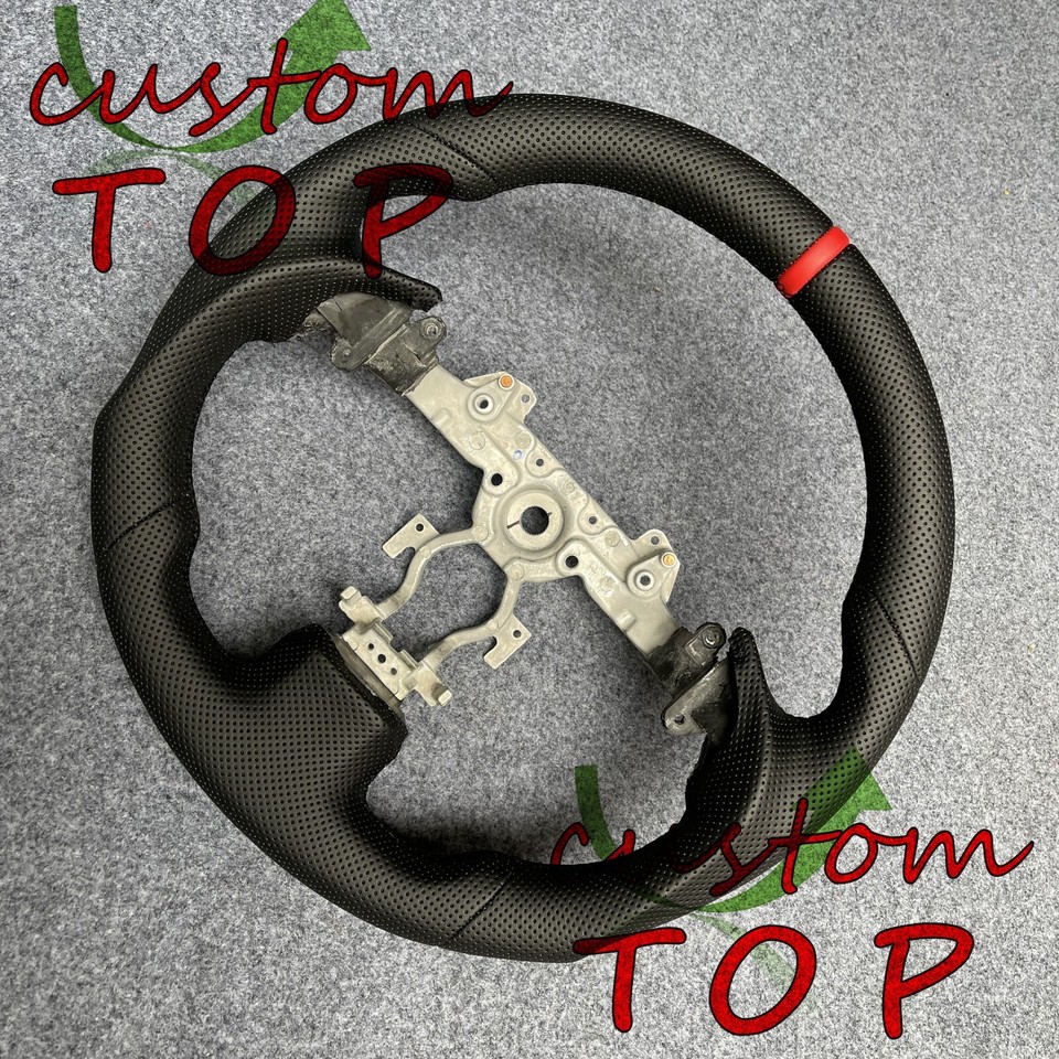 black leather Steering Wheel Fit For Infiniti G37 G35 EX35 EX37 Q40 Q60 ...