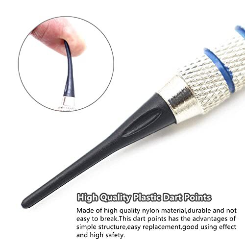 2BA Thread Plastic Tip Dart Points 300 Pack Soft Dart Tips Replacement ...