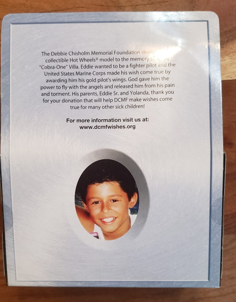 Hot Wheels SPECIAL ED CUSTOM '51 MERC Debbie Chisholm Foundation 1/5000 ...