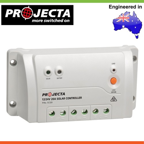 PROJECTA 20A 12/24V Solar Charge Controller 3 Stage Auto | eBay