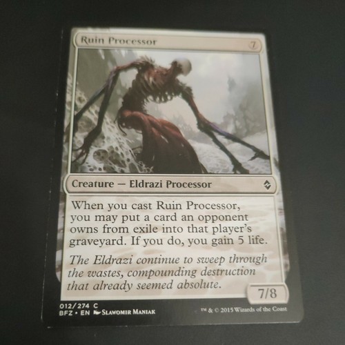 Ruin Processor MTG card. Image is of actual card | eBay Australia