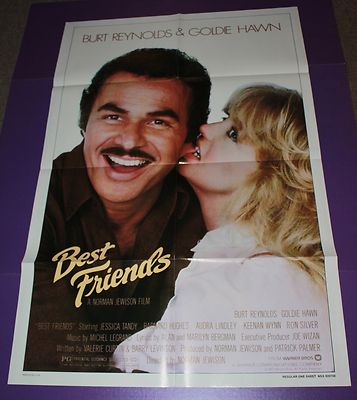 BEST FRIENDS MOVIE POSTER ORIG ONE SHEET GOLDIE HAWN BURT REYNOLDS | eBay