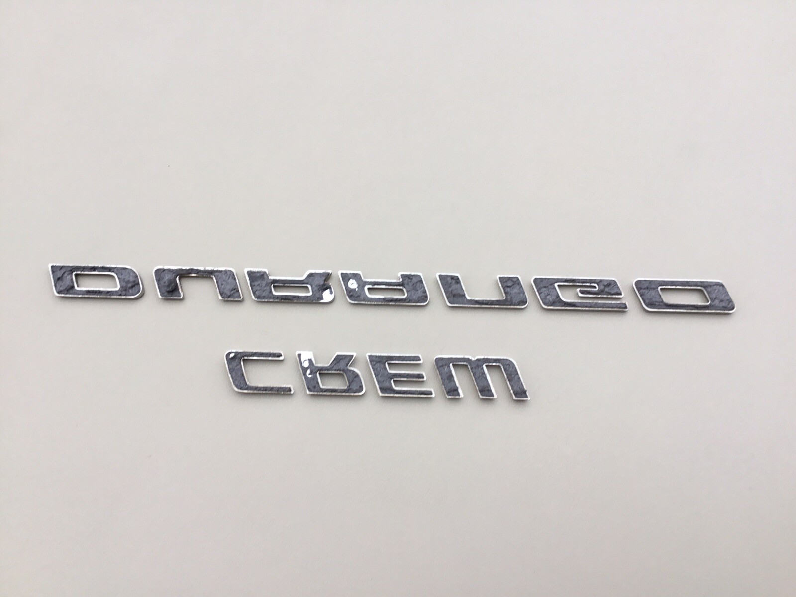 2011-2018 Dodge Durango Crew Rear Emblem Tailgate Badge Letters OEM | eBay