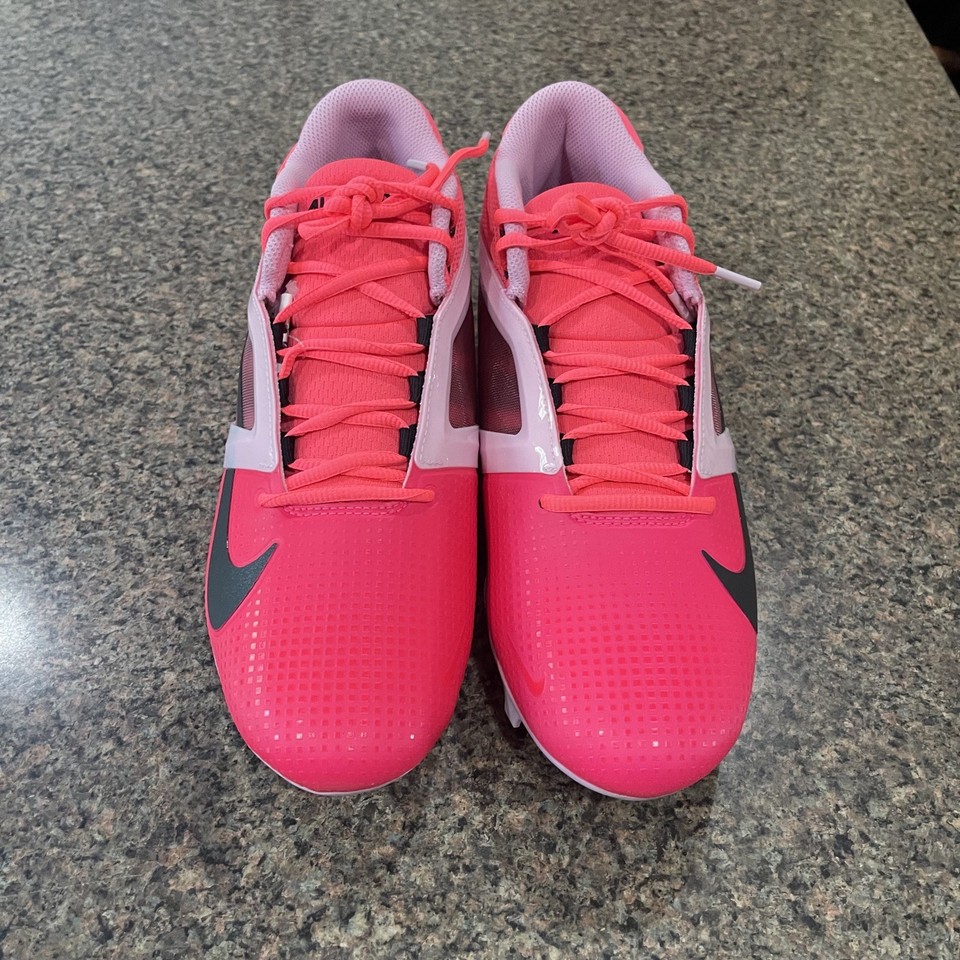 Size 9 - Nike Alpha Menace 4 Pro NRG Racer Pink/Grey Cleats Men's ...