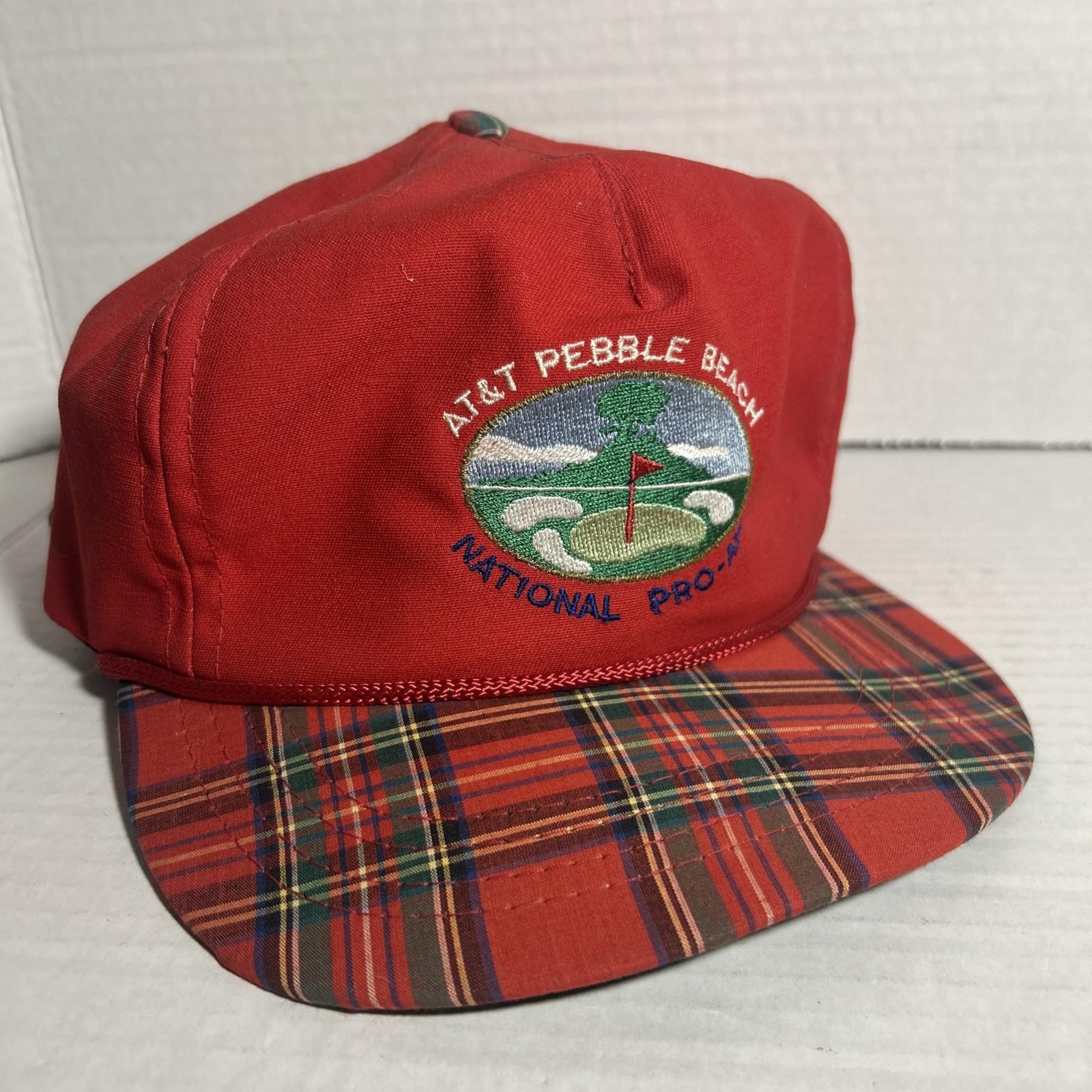 RARE Cali-Fame VTG 1990s Pebble Beach Pro-Am Adjust L… - Gem