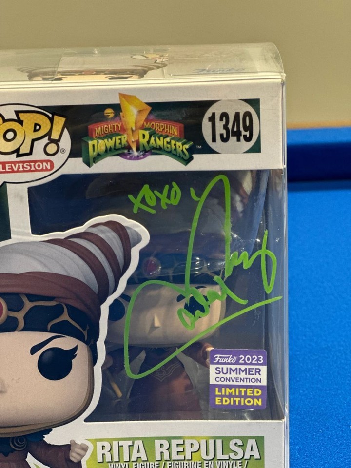 Carla Perez Signed Mighty Morphin Power Rangers #1349 Rita Repulsa ...