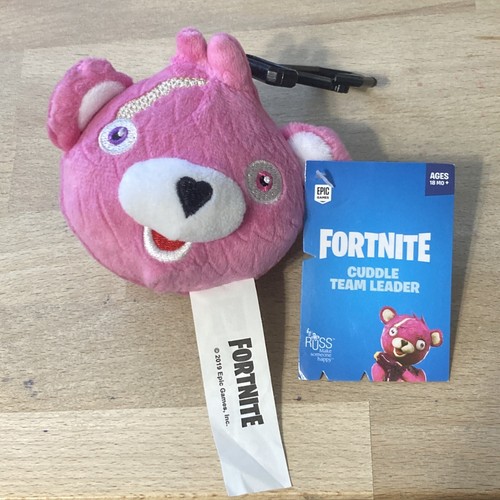 FORNITE Cuddle Team Leader Pink Plush New With Tag Zag Toys By Russ ...