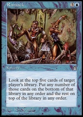 Ransack NM, English MTG Stronghold | eBay