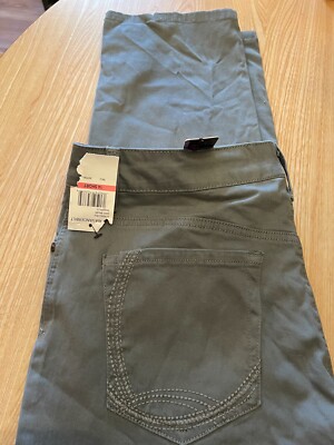 Gloria Vanderbilt Amanda Jean Comfort Flex Stretch Slim Leg Sage 14 ...