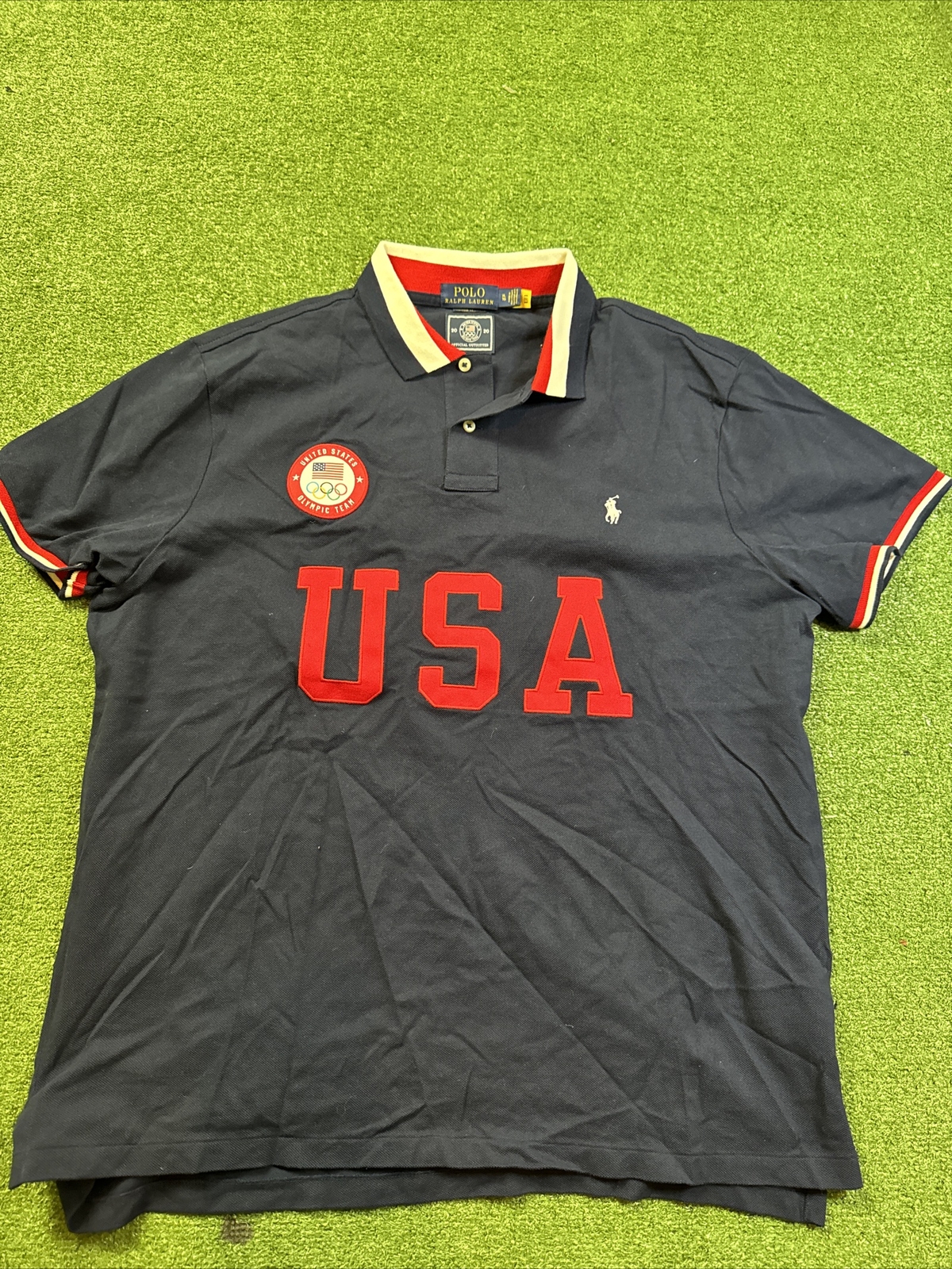 OLYMPIC Polo Ralph Lauren USA 2020 Olympic Team Shirt… - Gem