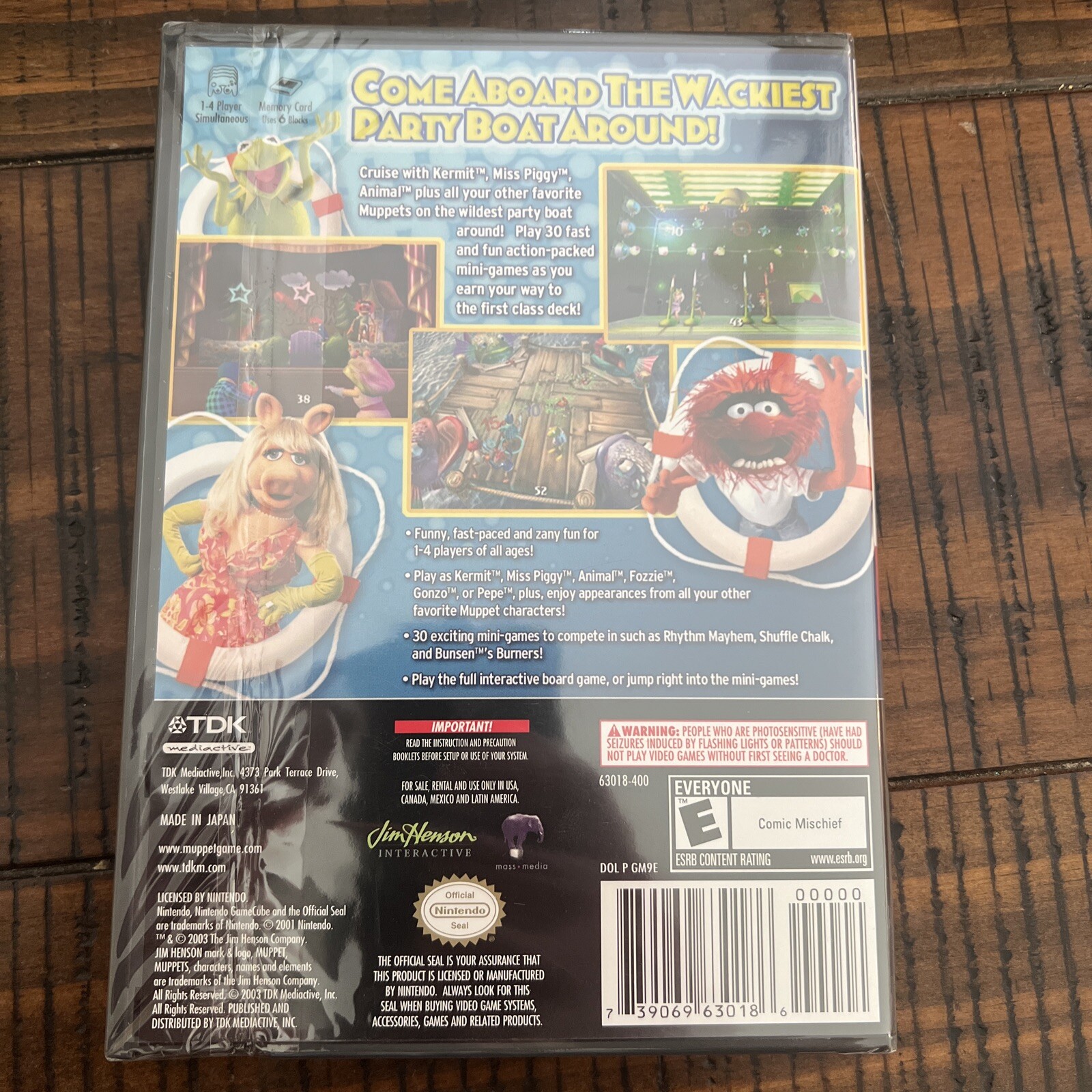 Jim Henson's Muppets: Party Cruise (Nintendo GameCube, 2003) for sale ...