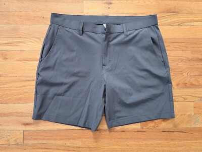 Fabletics Golf Shorts - 7 inch Seam - Charcoal Grey - Size 36 ...