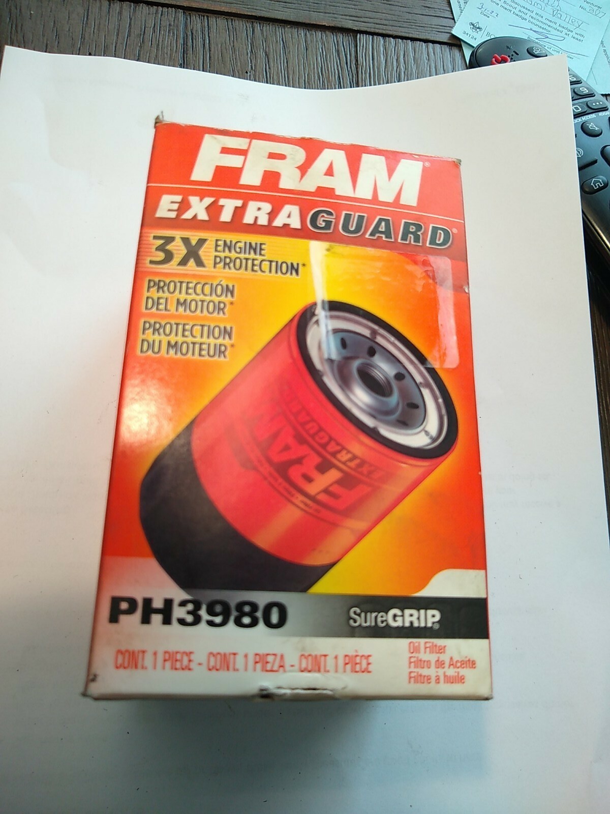 NEW FRAM PH3980 Extra Guard Oil Filter sure grip | eBay