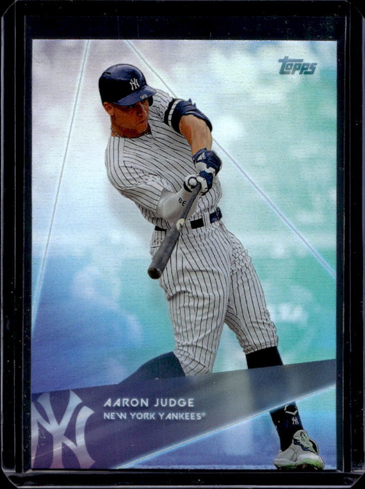 2020 Topps x Steve Aoki Aaron Judge Rainbow Foilboard #76 Yankees | eBay