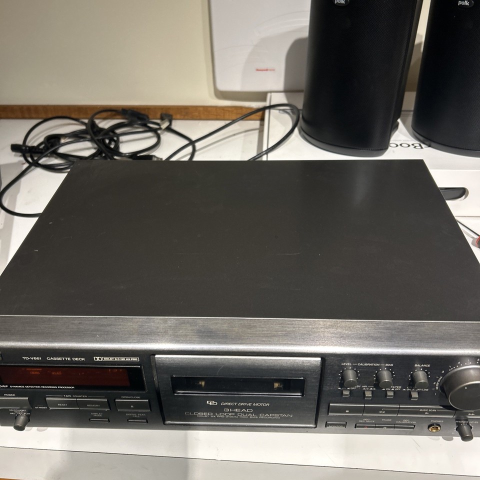 Vintage JVC TD-V661 3-head Direct Drive, Dual Capstan, Dolby B/C ...