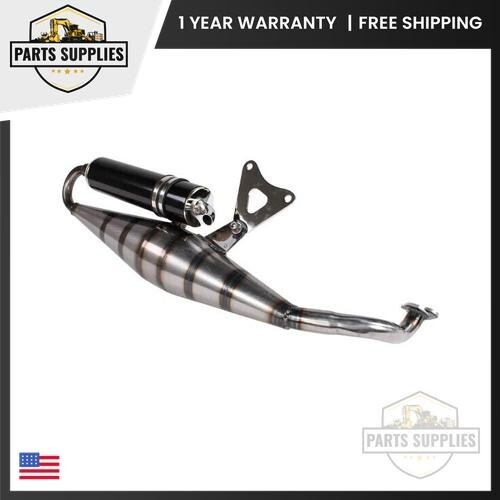 Performance Exhaust Fits 2-Stroke 50cc Scooter 1PE40QMB Jog Minarelli ...