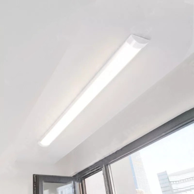 LED Batten Light 4500K Daylight Fluorescent Strip Light Slim Fitting ...