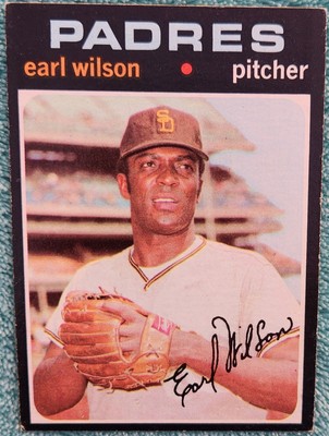 Earl Wilson San Diego Padres 1971 Topps Baseball Card #301 Ex | eBay